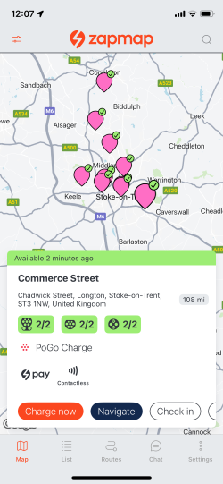 PoGo Charge - Zapmap